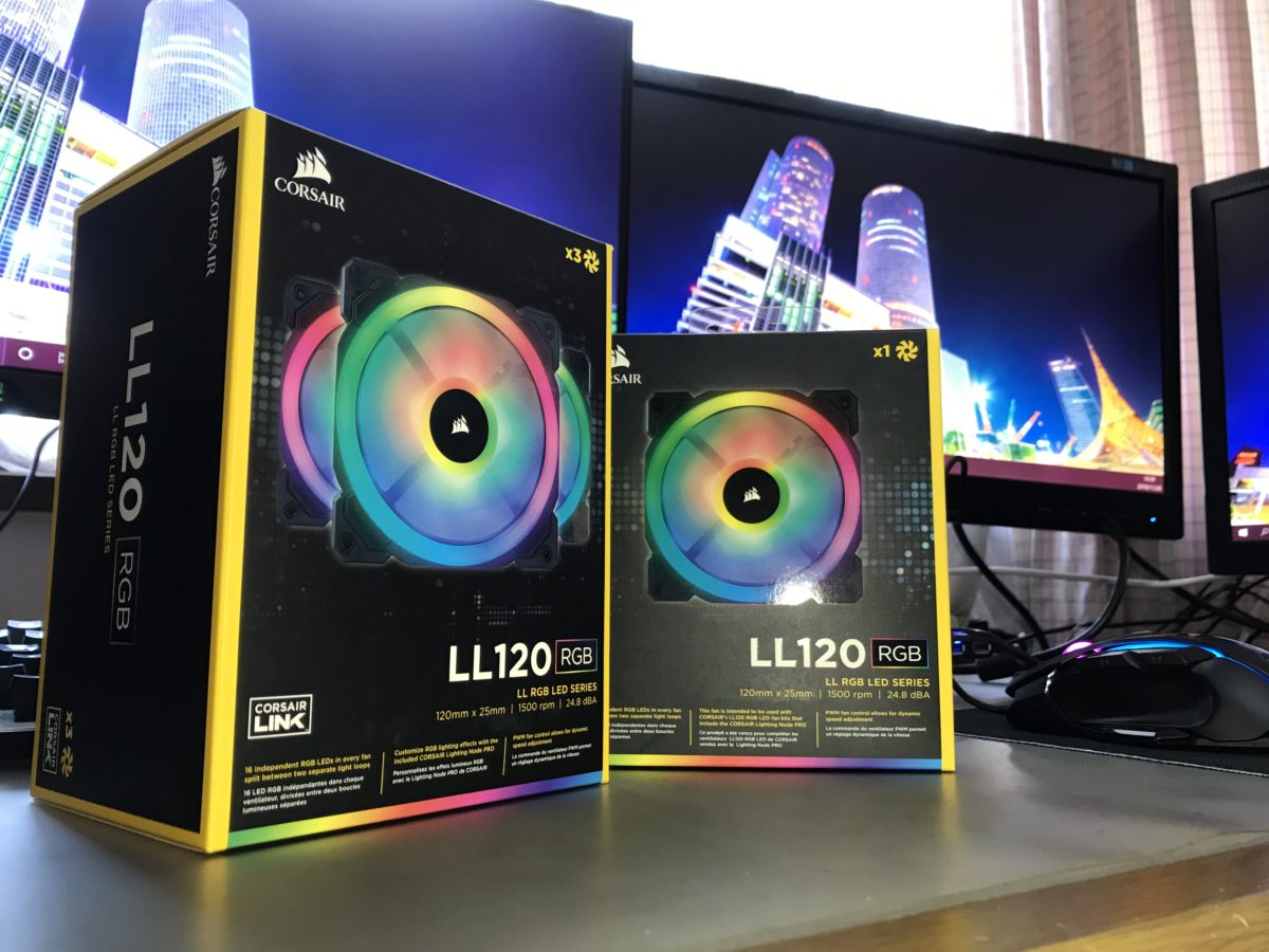 【圧倒的存在感】CORSAIR LL120 RGB半年使用レビュー
